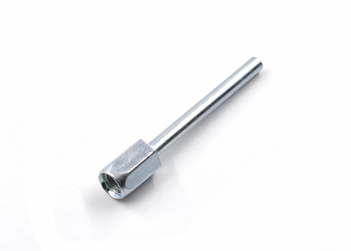 Mild Steel Pins Hex Head Pins With Inner Thread High Flexural Strength